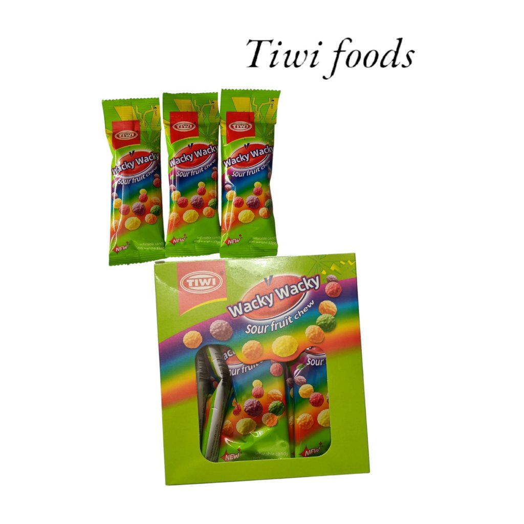 Tiwi Foods Wacky Wacky Sour Fruit Chew | Shopee Philippines