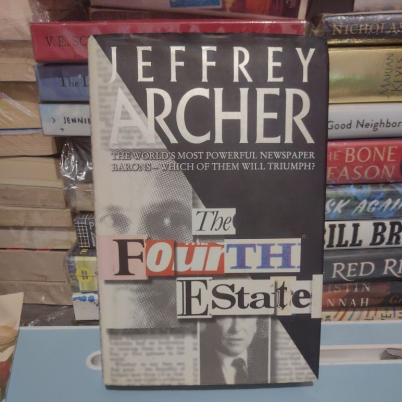 The Fourth Estate by Jeffrey Archer (Hardcover / Hardbound) | Shopee ...