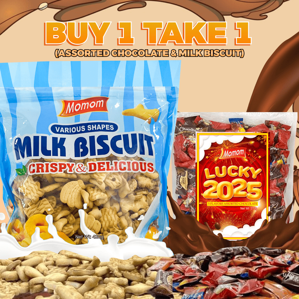[BUY1 TAKE1] Milk Biscuit 420 Grams Snack and 5 Flavors Assorted ...