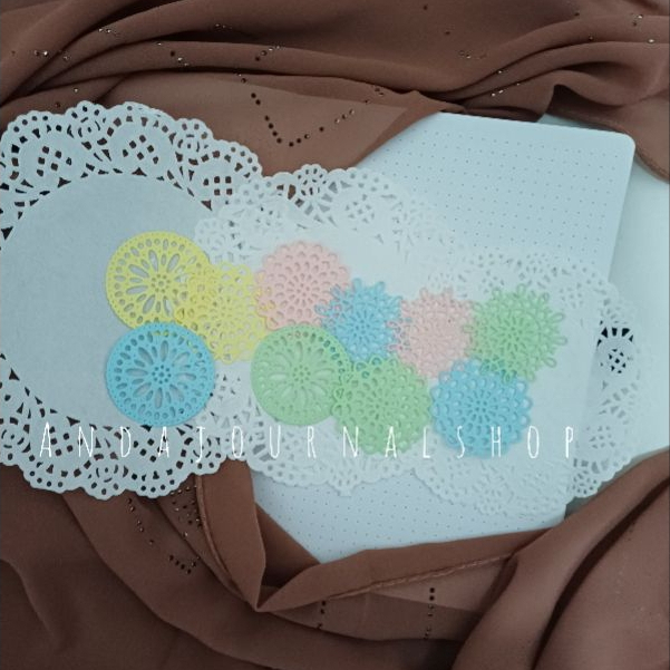 DOILIES 15PCS ( ASSORTED ) FOR JOURNAL, ARTJOURNAL, SCRAPBOOK ...