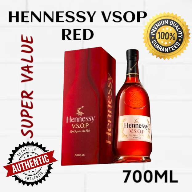 Hennessy VSOP 700ml (very superior old pale) RED BOX | Shopee Philippines