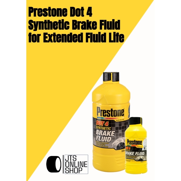 Prestone Dot 4 Synthetic Brake Fluid for Extended Fluid Life | Shopee ...
