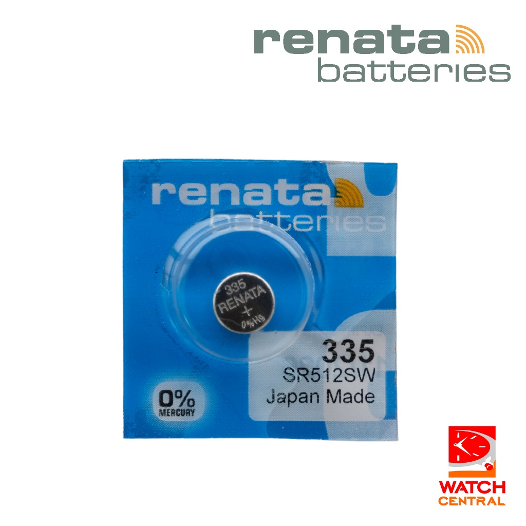 Renata 335 SR512SW Watch Battery | Shopee Philippines