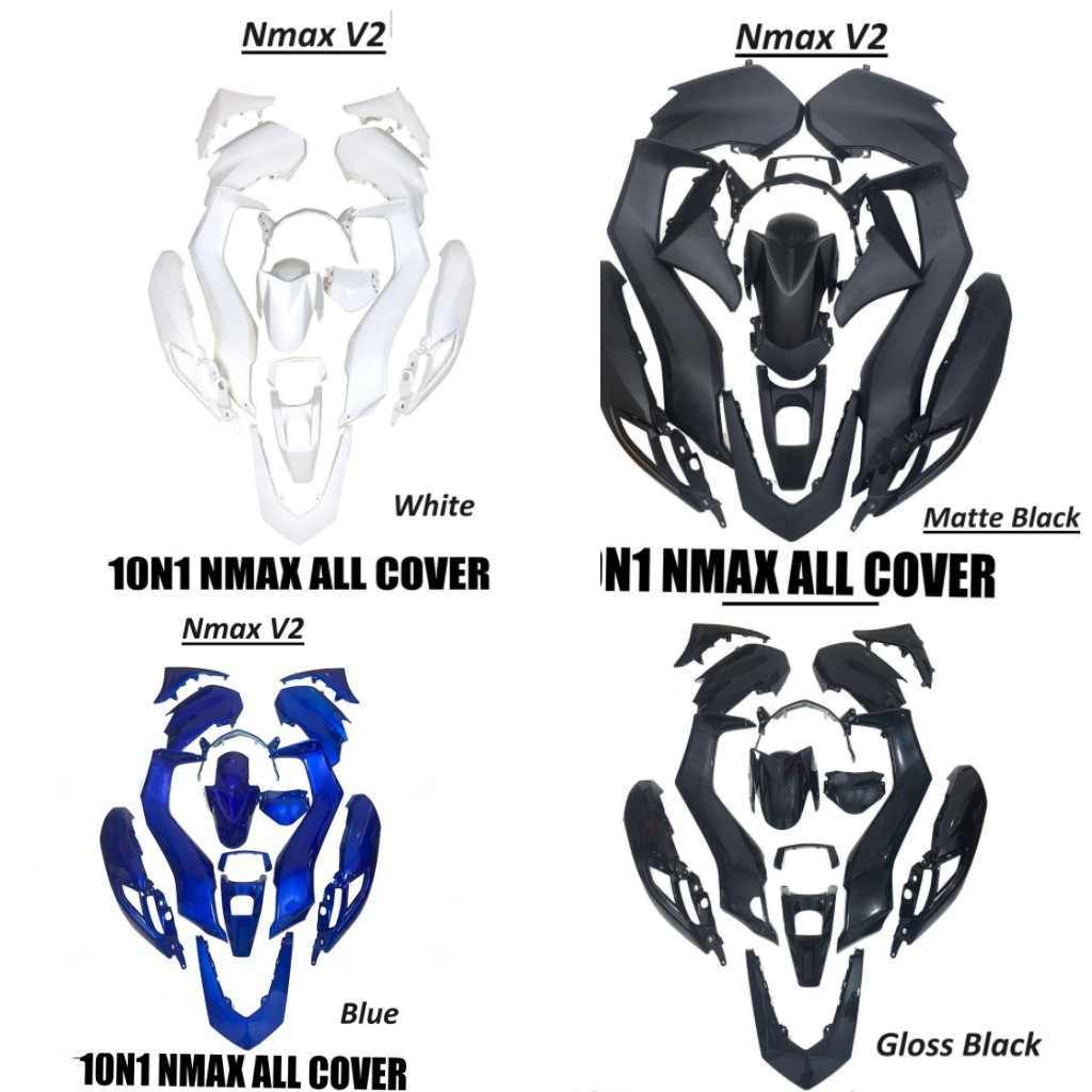 Yamaha Nmax V2 Fairings Set (10 in 1) | Shopee Philippines