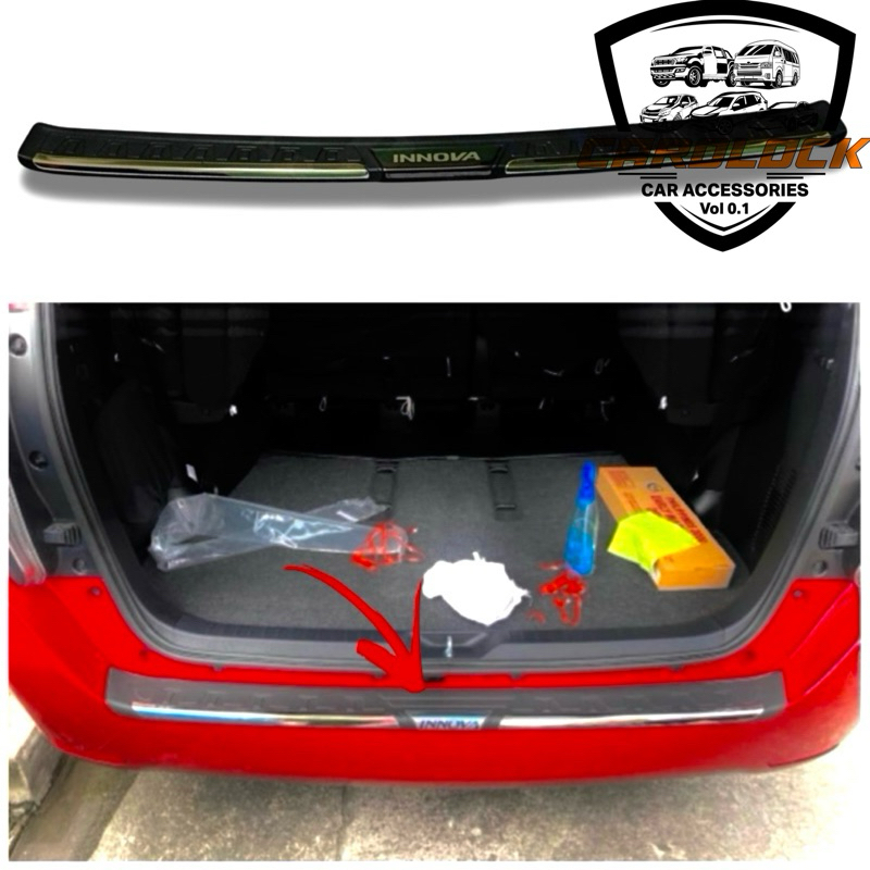Toyota Innova 2016 - 2025 Rear Stepsill with Chrome | Shopee Philippines
