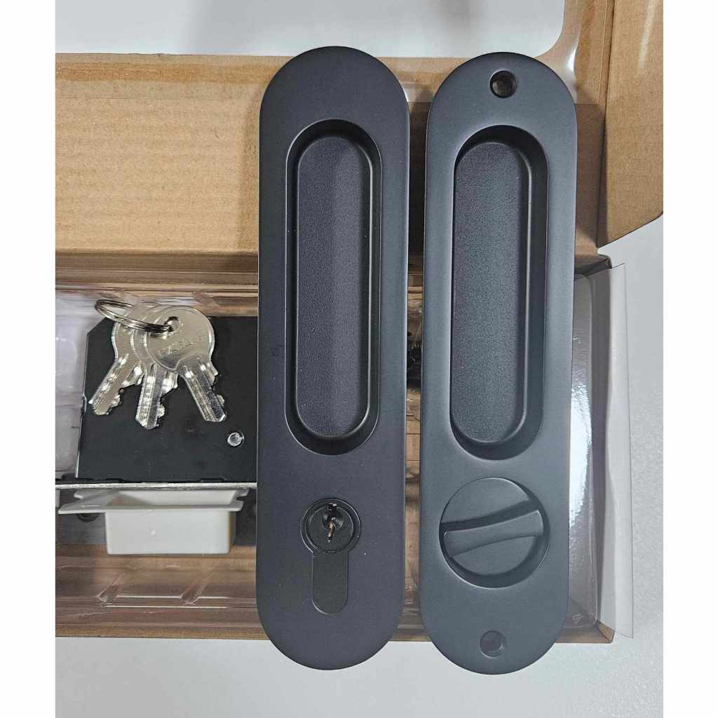 Hafele sliding lock entrance function (BLACK) | Shopee Philippines