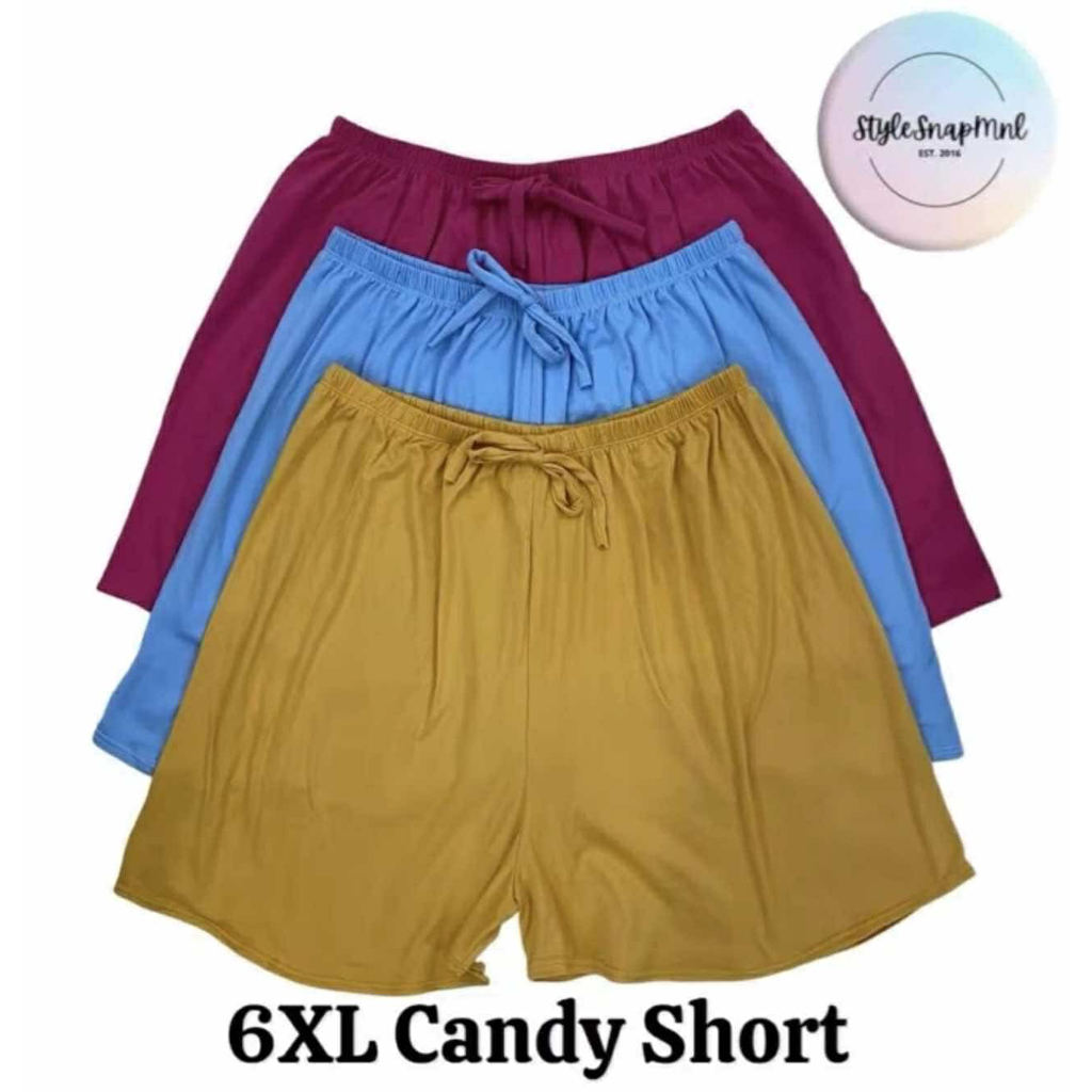 Stylesnap Plus size Super Long Candy Shorts Cotton Spandex fit up to ...
