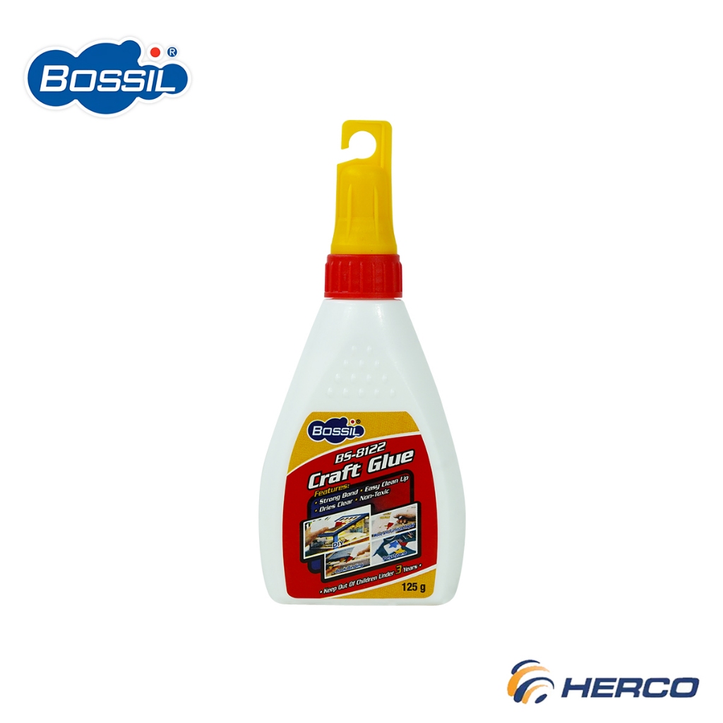 Bossil White Craft Glue 125g | Shopee Philippines