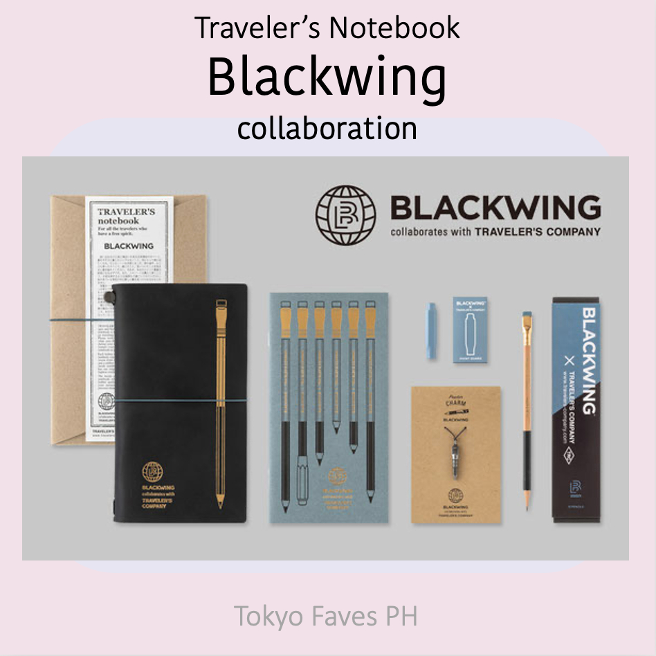 Traveler's Notebook Blackwing collaboration | Shopee Philippines