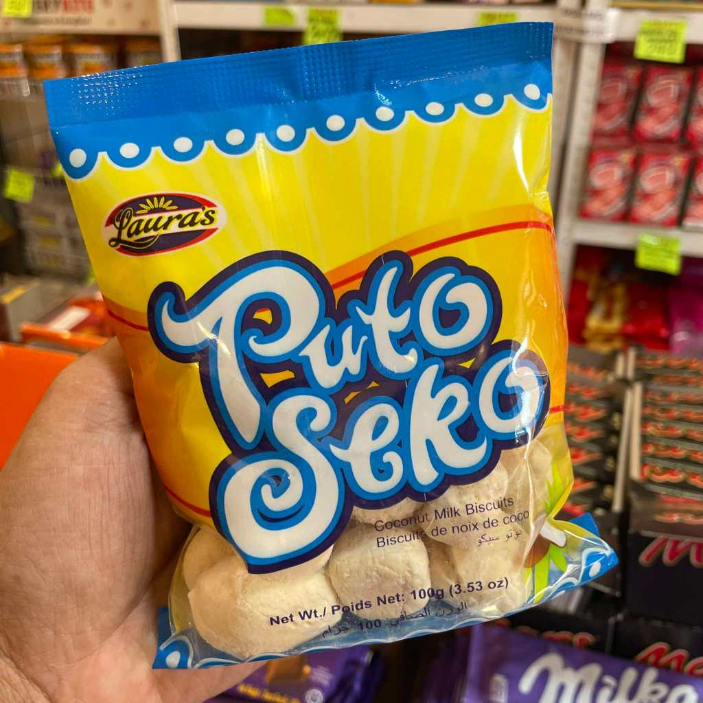 Lauras Puto Seko (coconut milk biscuit) 100g | Shopee Philippines