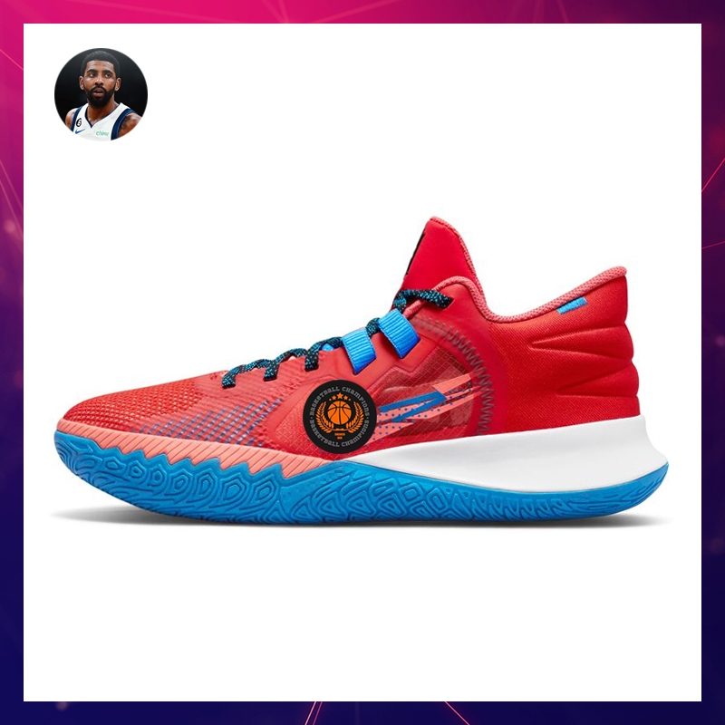Kyrie Flytrap 5-Red Blue White OEM Sports Basketball Shoes For Men High ...