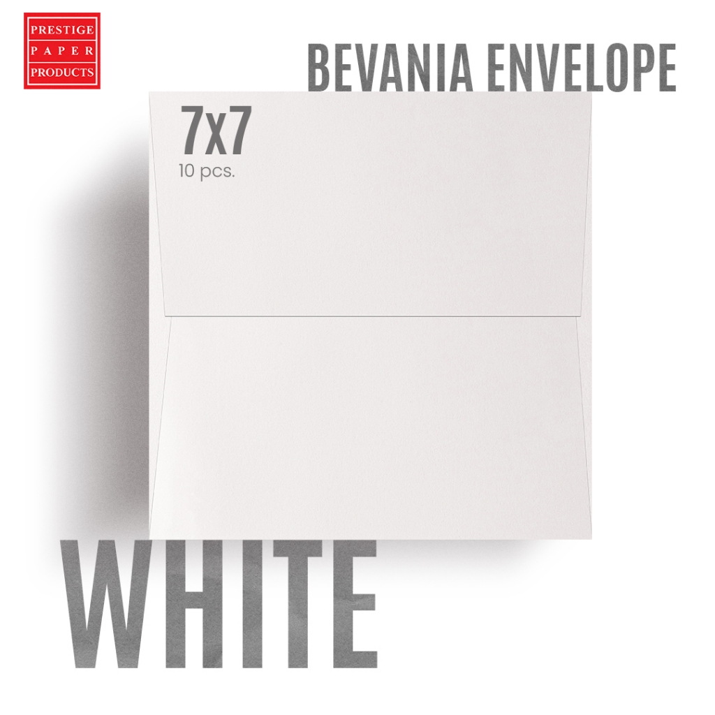Bevania Envelopes White 115gsm 10pieces per pack | Shopee Philippines