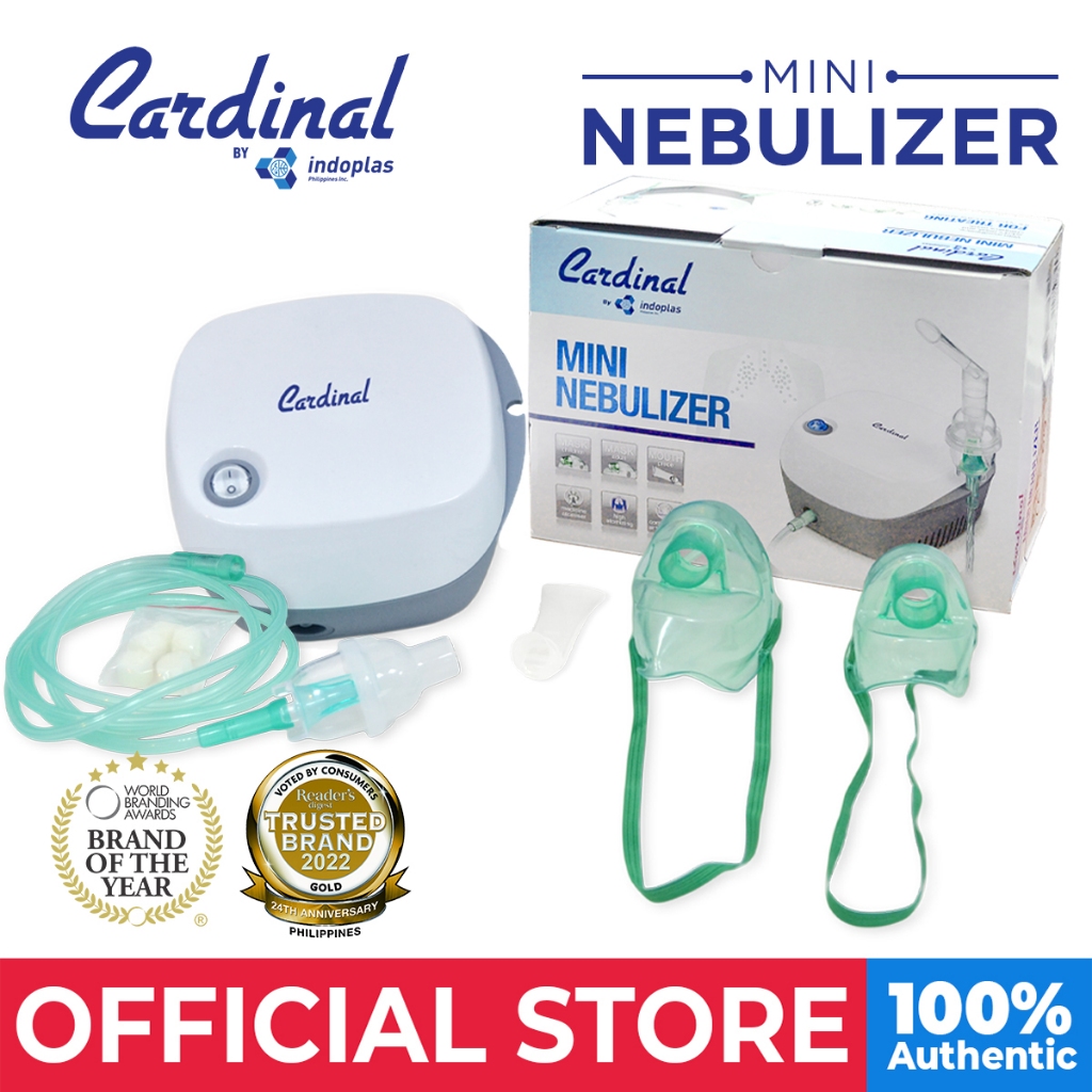 Indoplas Cardinal Mini Nebulizer - Japan Quality | Shopee Philippines