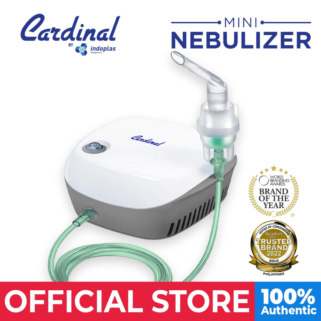 Indoplas Cardinal Mini Nebulizer - with accessories | Shopee Philippines