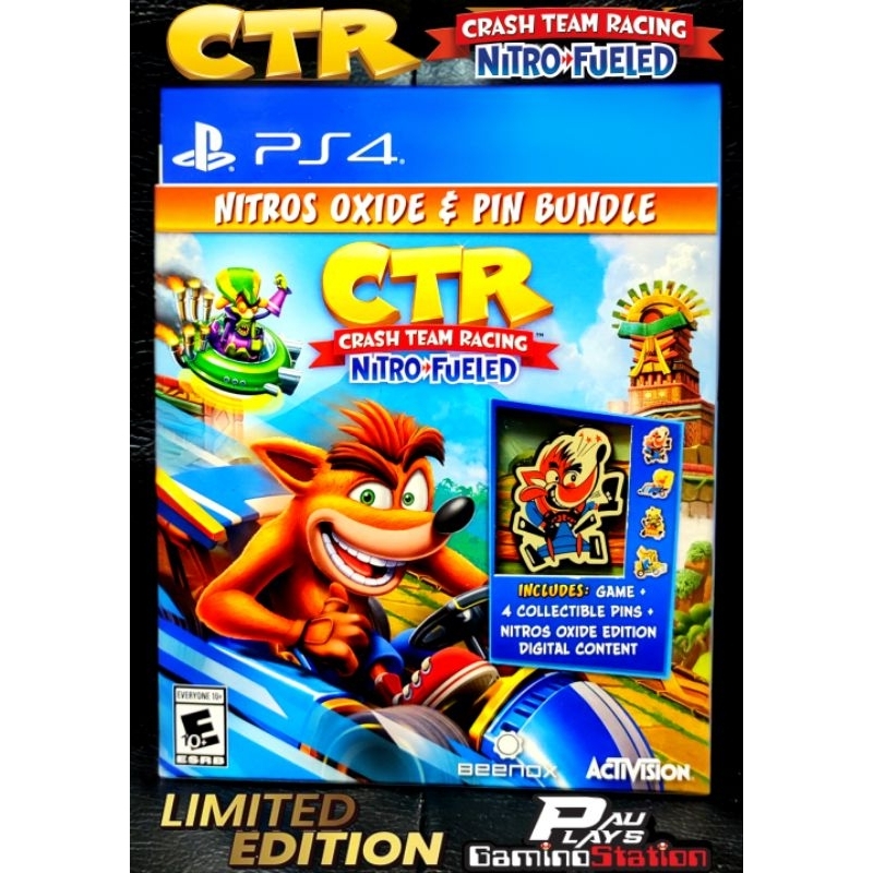 Crash Team Racing Nitro Fueled: Nitro Oxide & Pin Bundle【Rare ...
