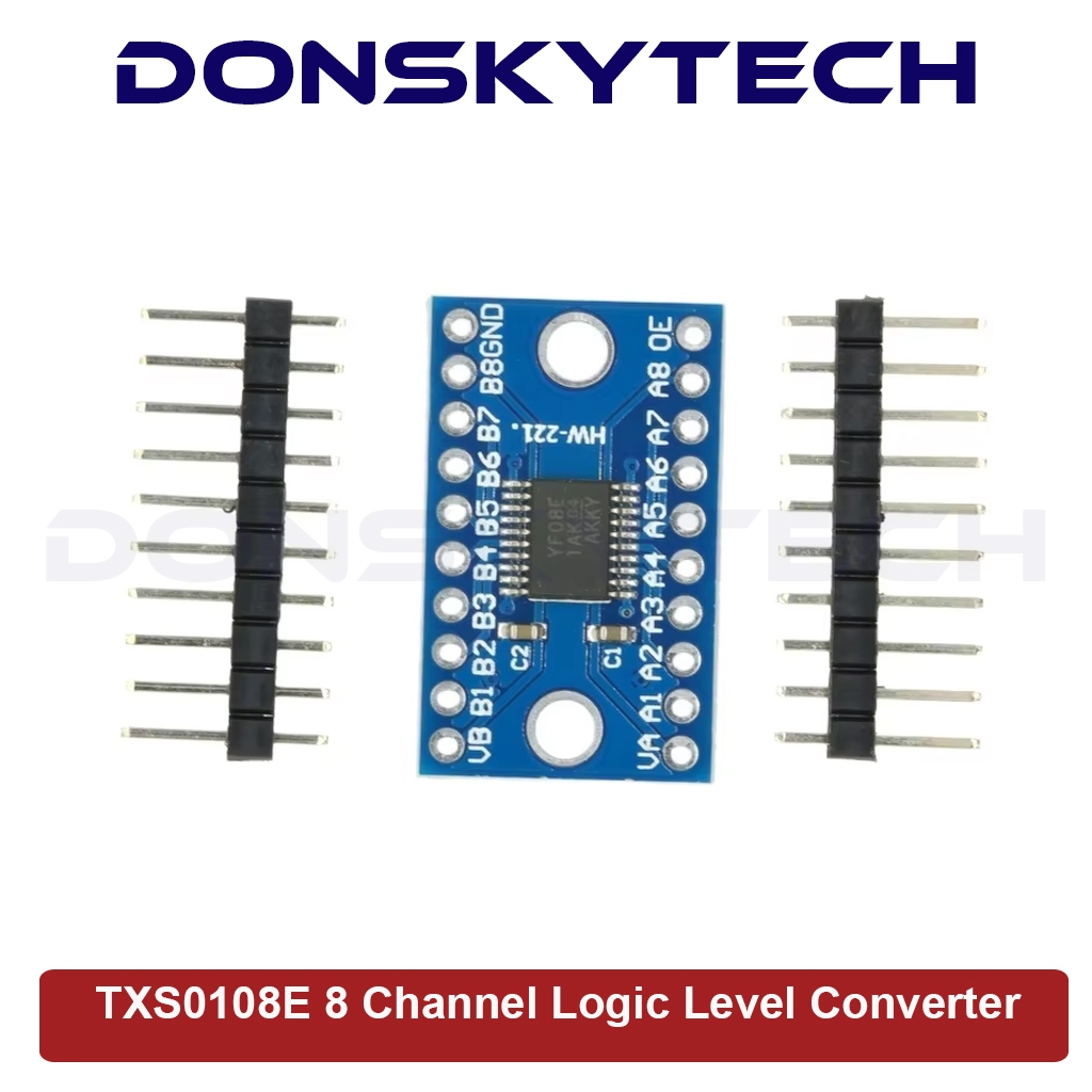 TXS0108E 8 Channel Logic Level Converter 3.3V 5V Bidirectional for ...