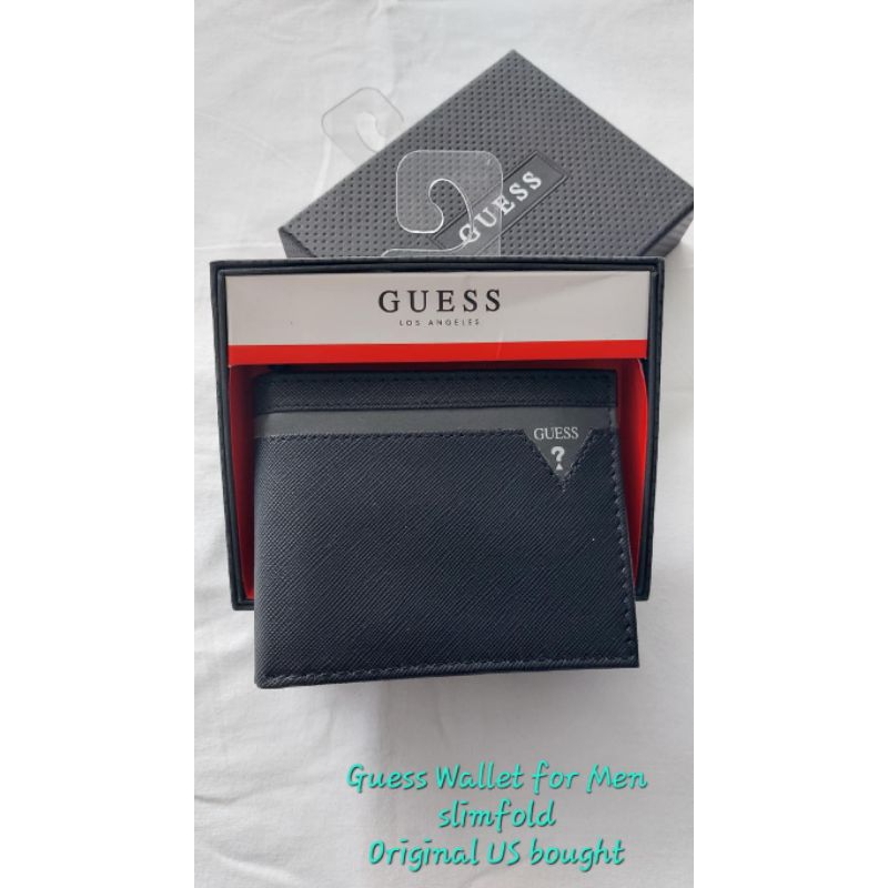Guess Wallet for men Original | Shopee Philippines