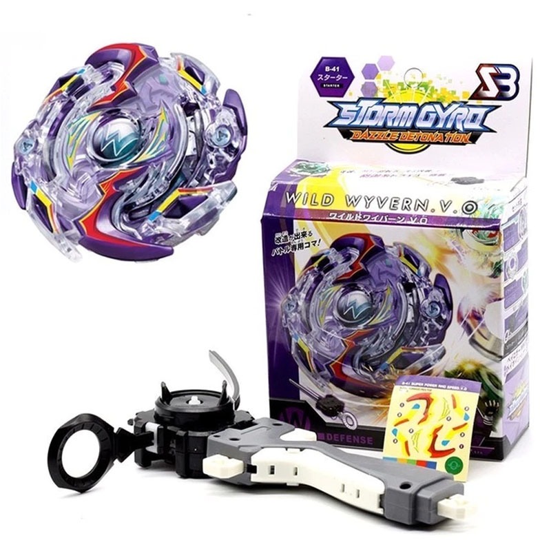 Authentic StormGyro Demolition Launcher Battle Spinning Tops Turumpo ...