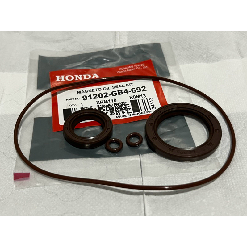 HONDA XRM110, WAVE100, MAGNETO OIL SEAL KIT SET PART#91202-GB4-692 ...