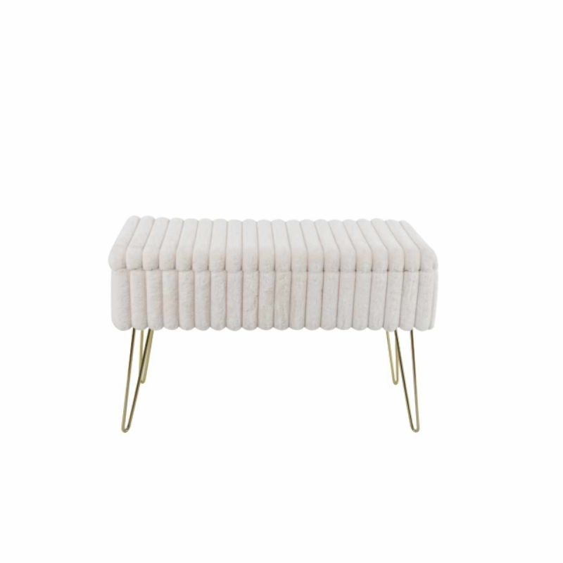 VANITY STOOL CHAIR WITH STORAGE | Shopee Philippines