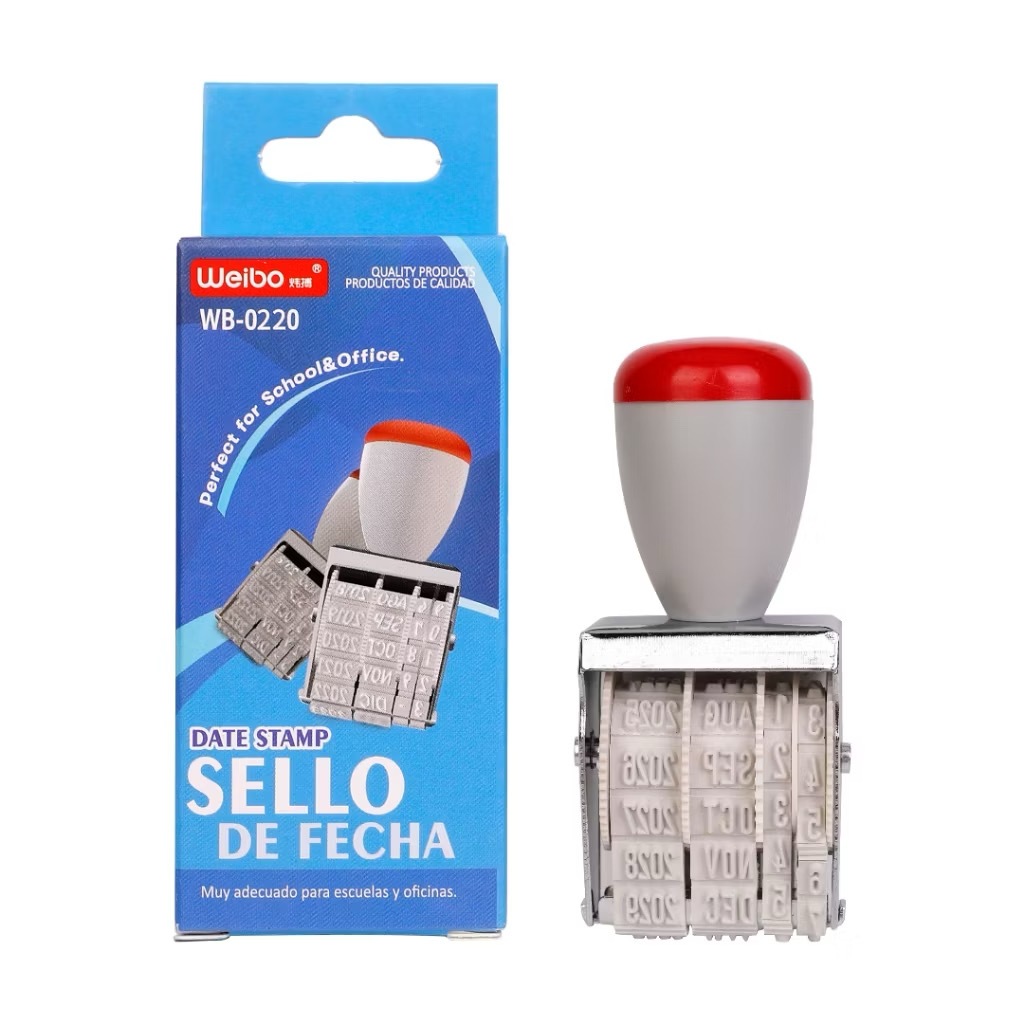 Wheel English Date Stamp(Year 2024-2035) | Shopee Philippines