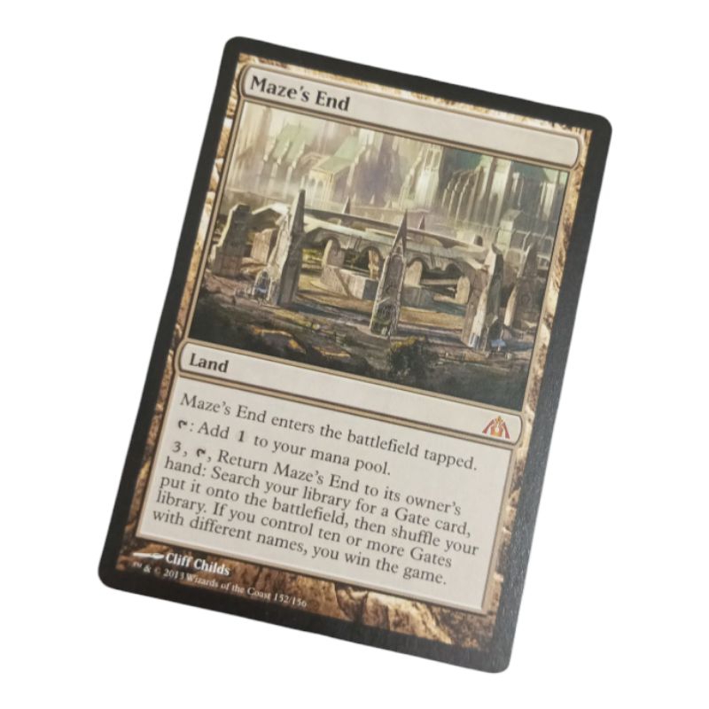MTG Card MAZE'S END Magic the Gathering Trading Card Game Land | Shopee ...