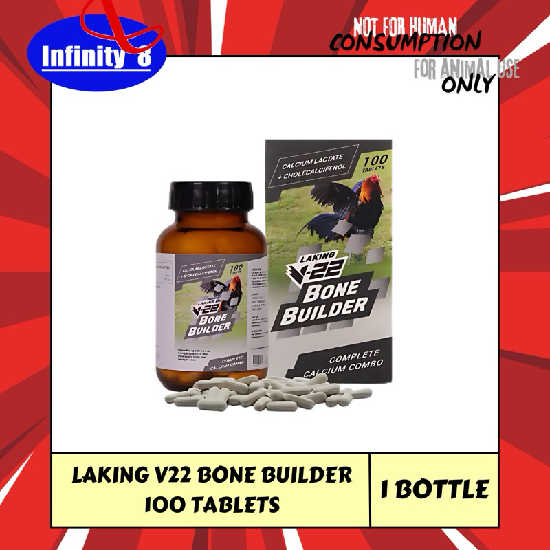 LAKING V22 BONE BUILDER X 100 TABLETS | Shopee Philippines