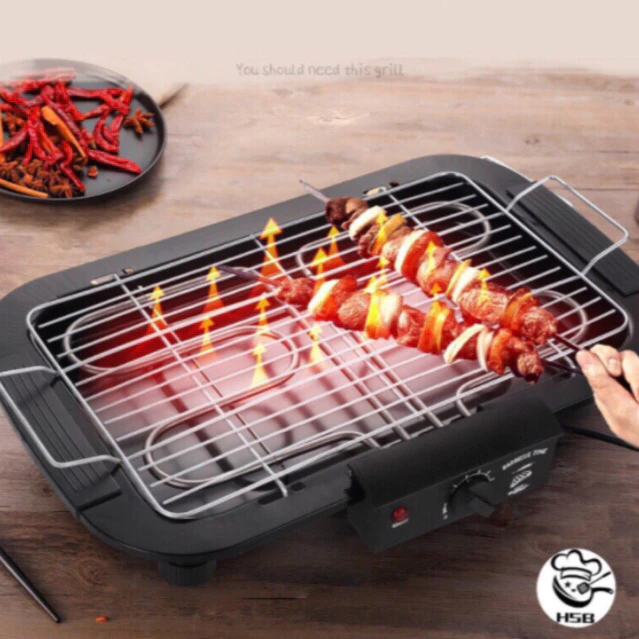 Electric Barbeque Grill Camping Outdoor Indoor Mini Portable Korean BBQ ...