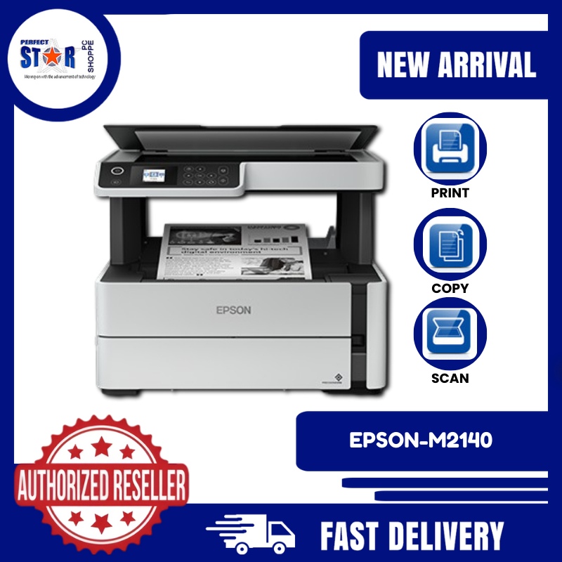 Epson EcoTank Monochrome M2140 ALL IN ONE (Print/Scan/Copy) | Shopee ...