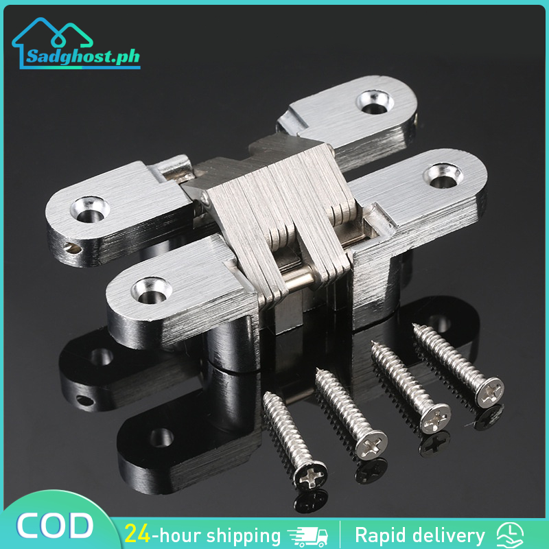 Hidden Concealed Cross Hinge Invisible Hinge For Door Cabinets 13x60mm ...