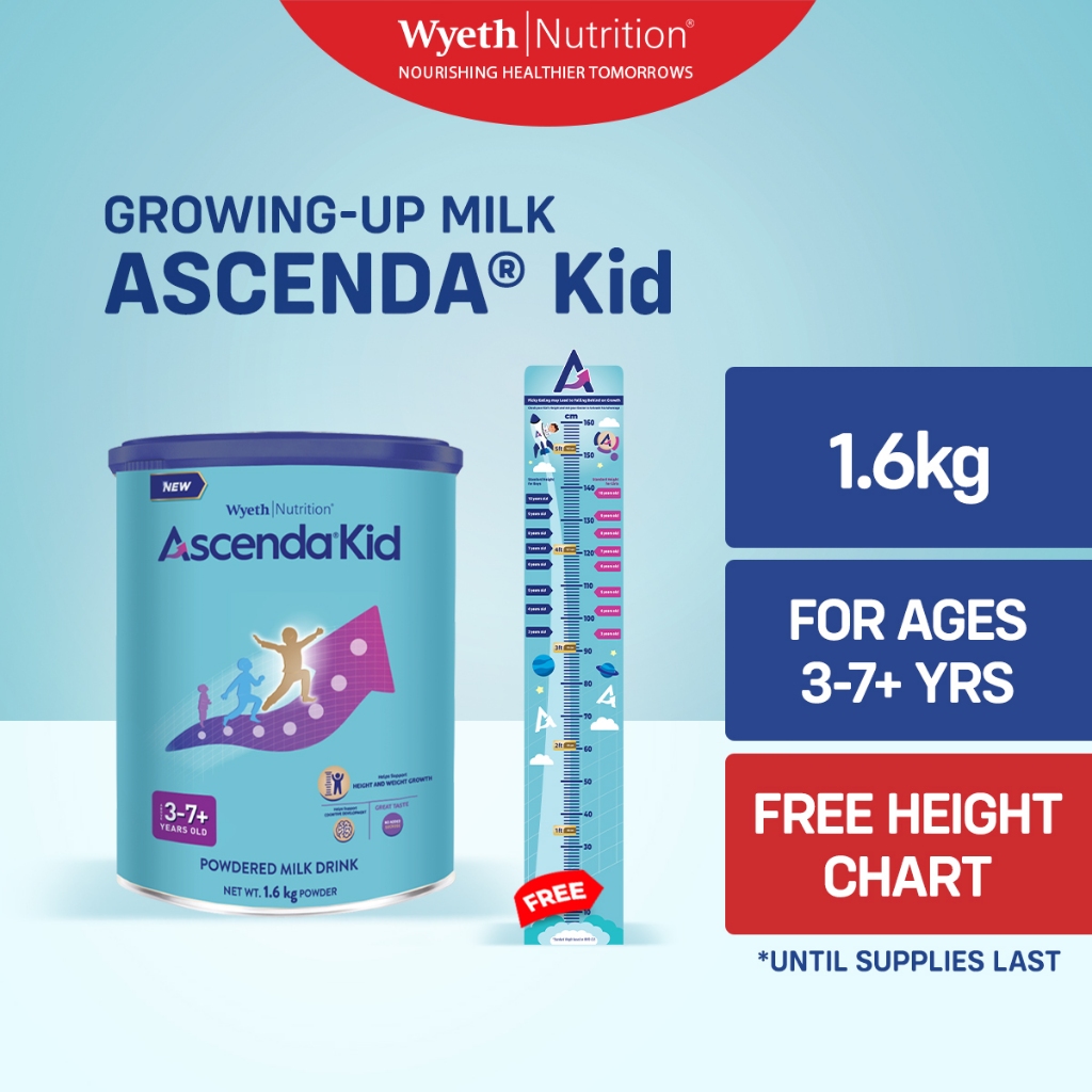 Wyeth Nutrition® ASCENDA® 4 KID Milk Drink for Children 3+ years old 1 ...