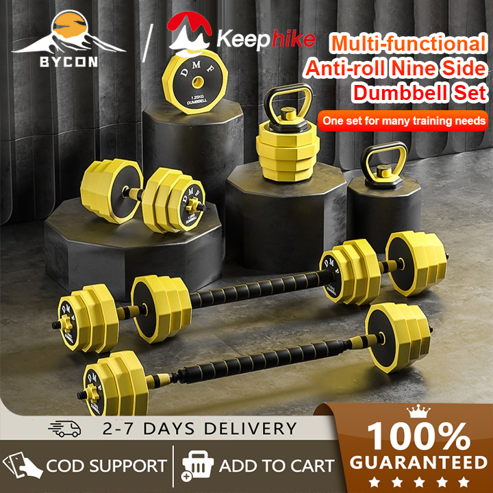 Adjustable weight dumbbell Set 10/15/20/30/40KG equipment for men at ...