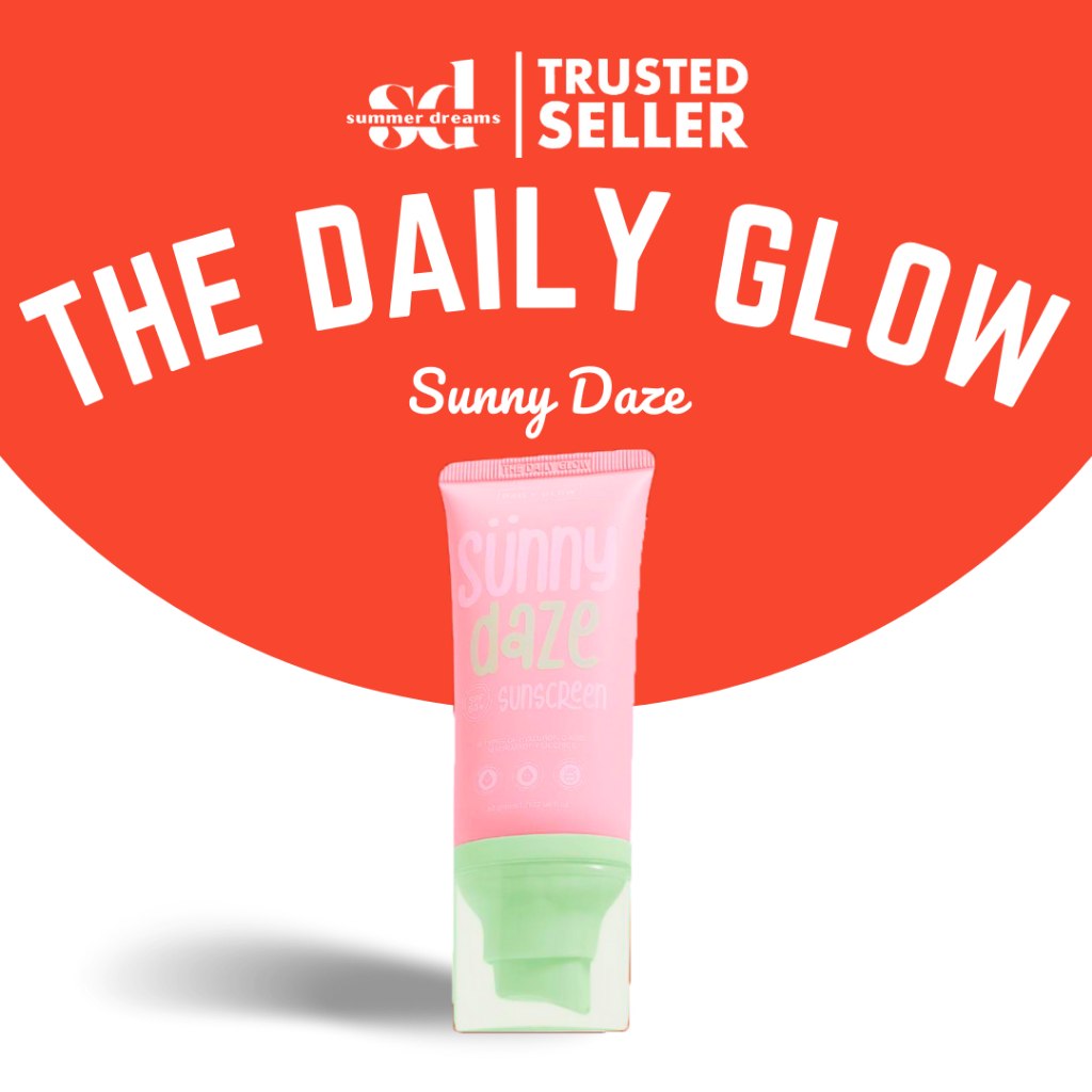 THE DAILY GLOW Sunny Daze Sunscreen SPF50+ 50g – Broad-Spectrum, Anti ...