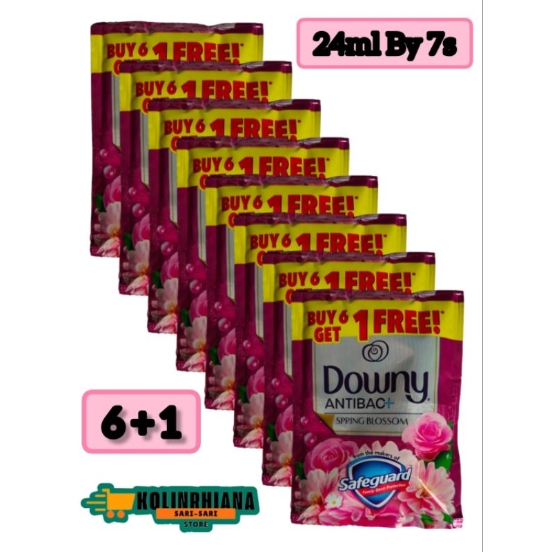 Downy Antibac Spring Blossom Fabric Conditioners in Sachet Buy 6 Get 1/ ...