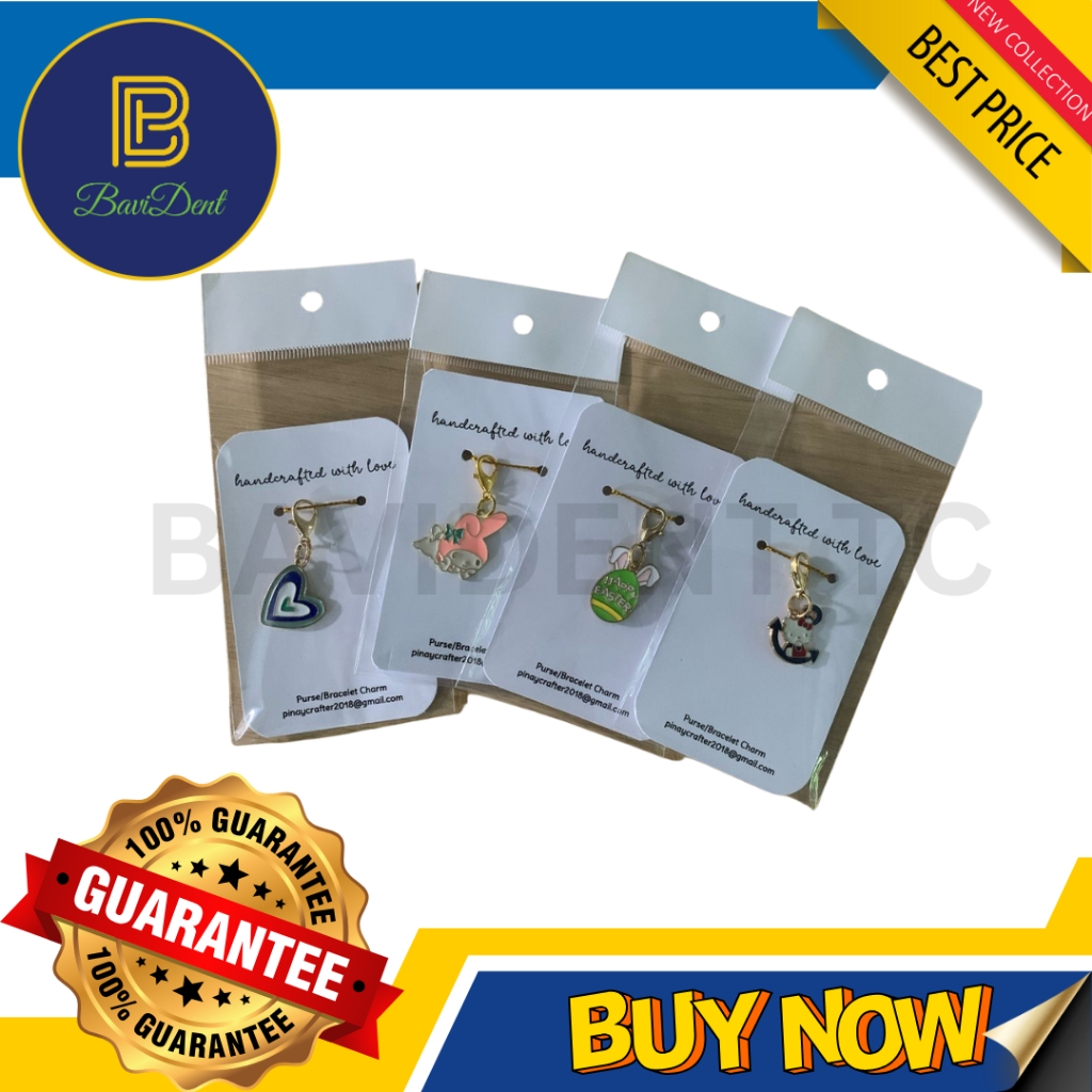 Purse/Bracelet Charm ASSORTED DESIGN | Shopee Philippines