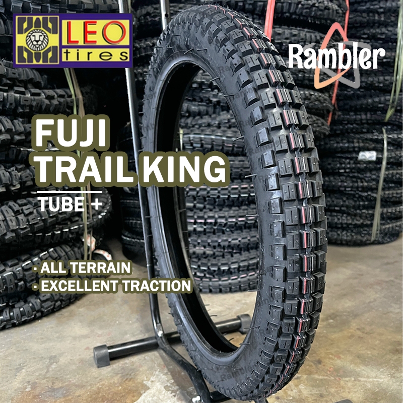 LEO TIRE FUJI TRAIL KING Motorcycle ON/OFF ROAD DUAL SPORT Gulong - 16 ...