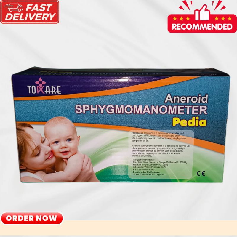 ANEROID SPHYGMOMANOMETER PEDIA (TOPCARE) | Shopee Philippines
