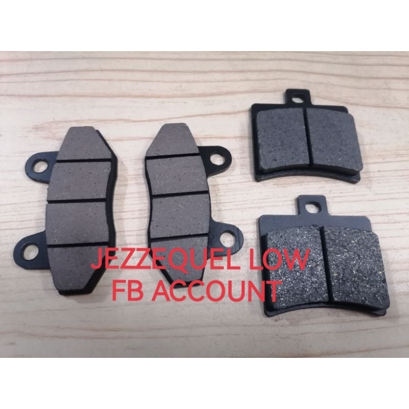 REV X 125 FRONT AND REAR BREAKPAD HARD COMPOUND JAPAN QUALITY | Shopee ...