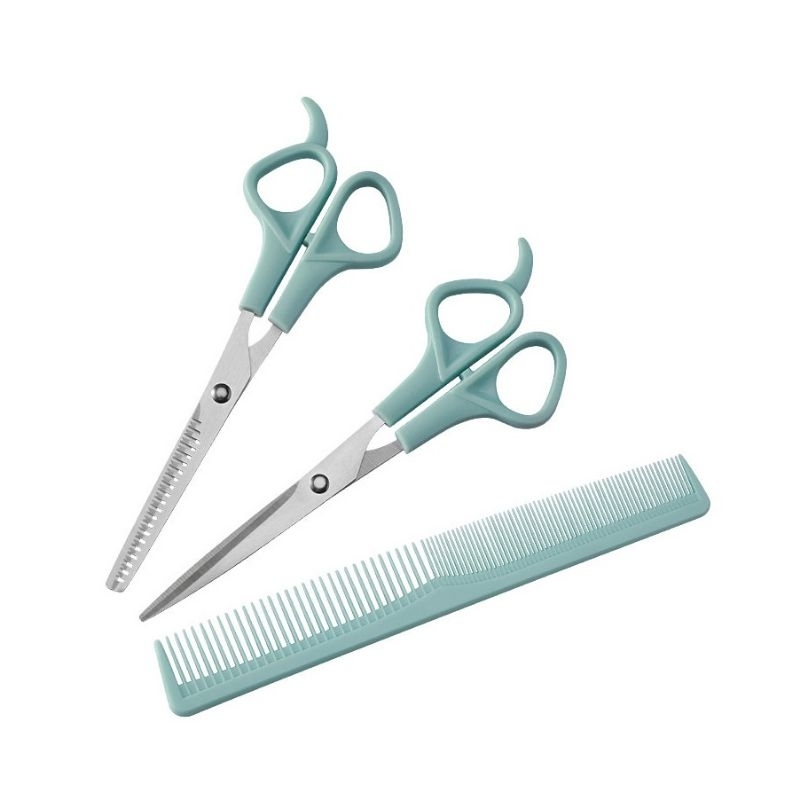 3pcs Hair Cutting Scissors Children's Hair-Cutting Scissors Set Flat ...