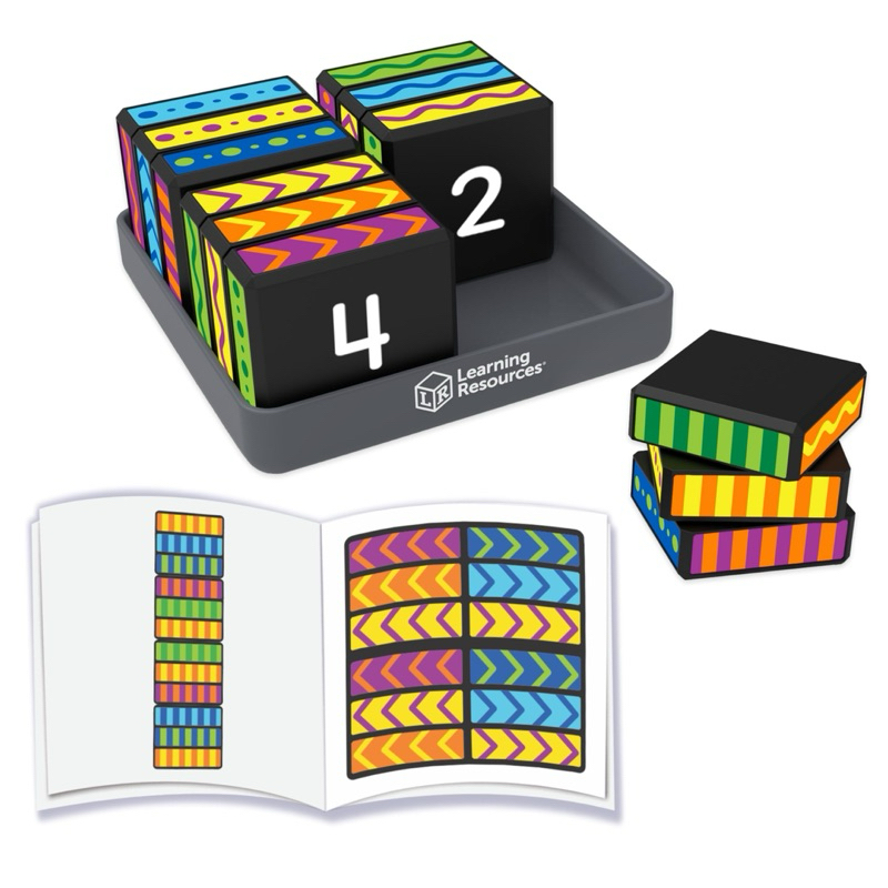 Learning Resources Brainometry Cubed - Brain Teaser Puzzles, Fidget ...