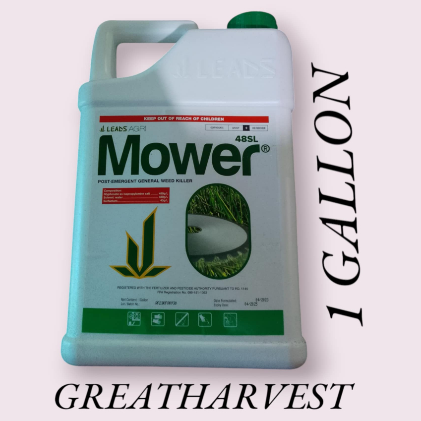 MOWER 48 SL HERBICIDE POST EMERGENT GENERAL WEED KILLER(1 GALLON)BY ...