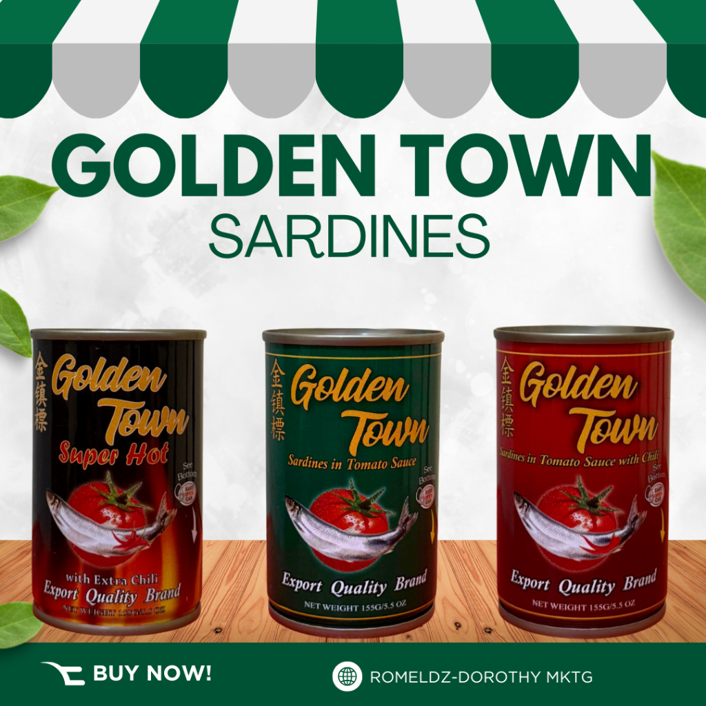 GOLDEN TOWN SARDINES | Shopee Philippines