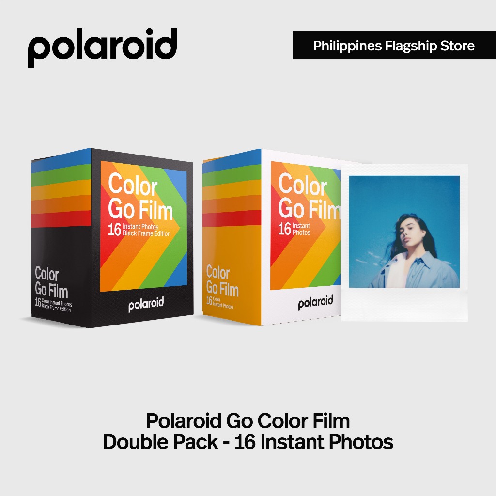 Polaroid Go Color Film Double Pack - 16 Instant Photos | Shopee Philippines