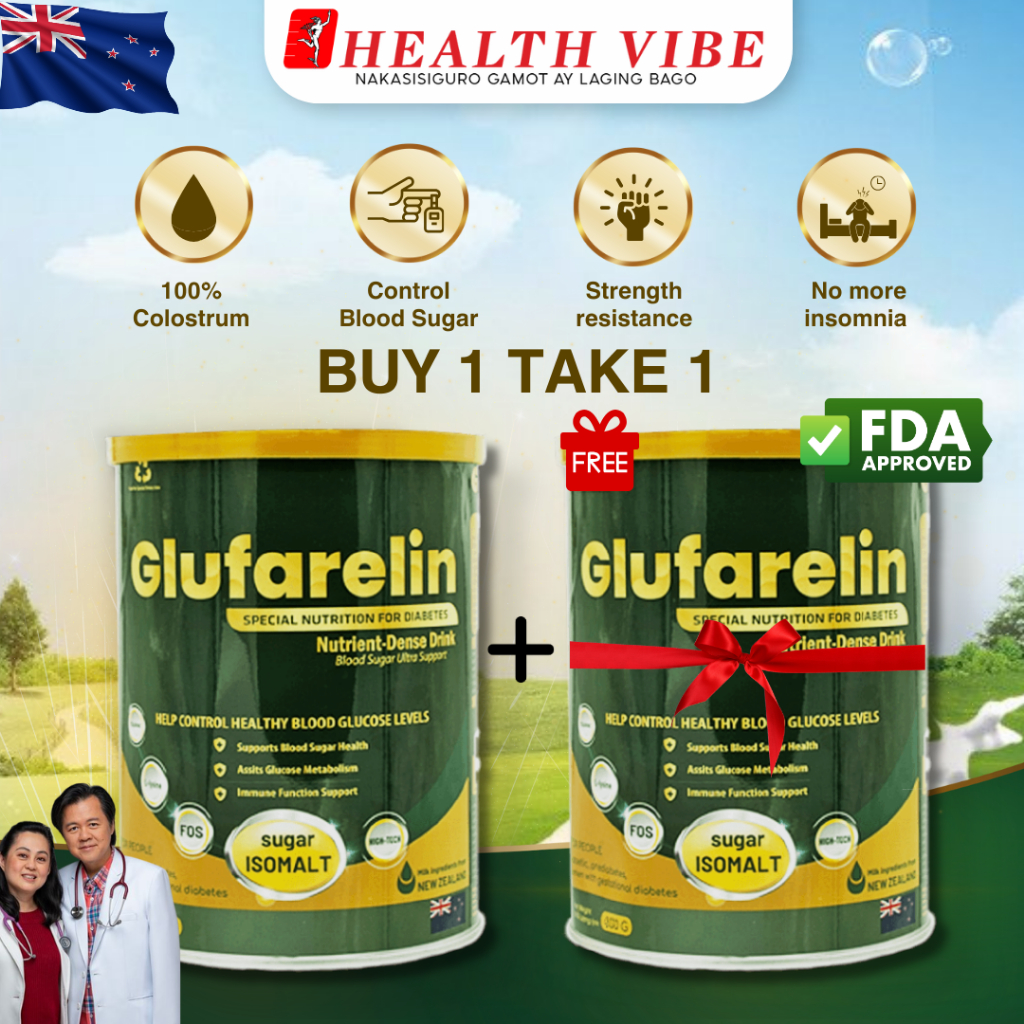 Glufarelin Gold 850G Milk For Diabetic Support Help Control Glucose ...
