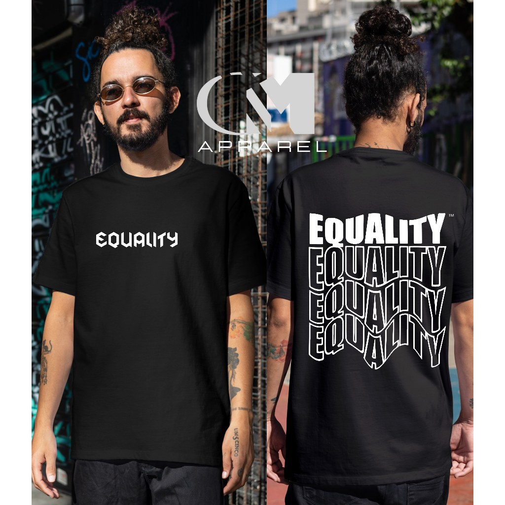 Equality | Aesthetic statement shirt | Back print | Trendy shirts | Cm ...