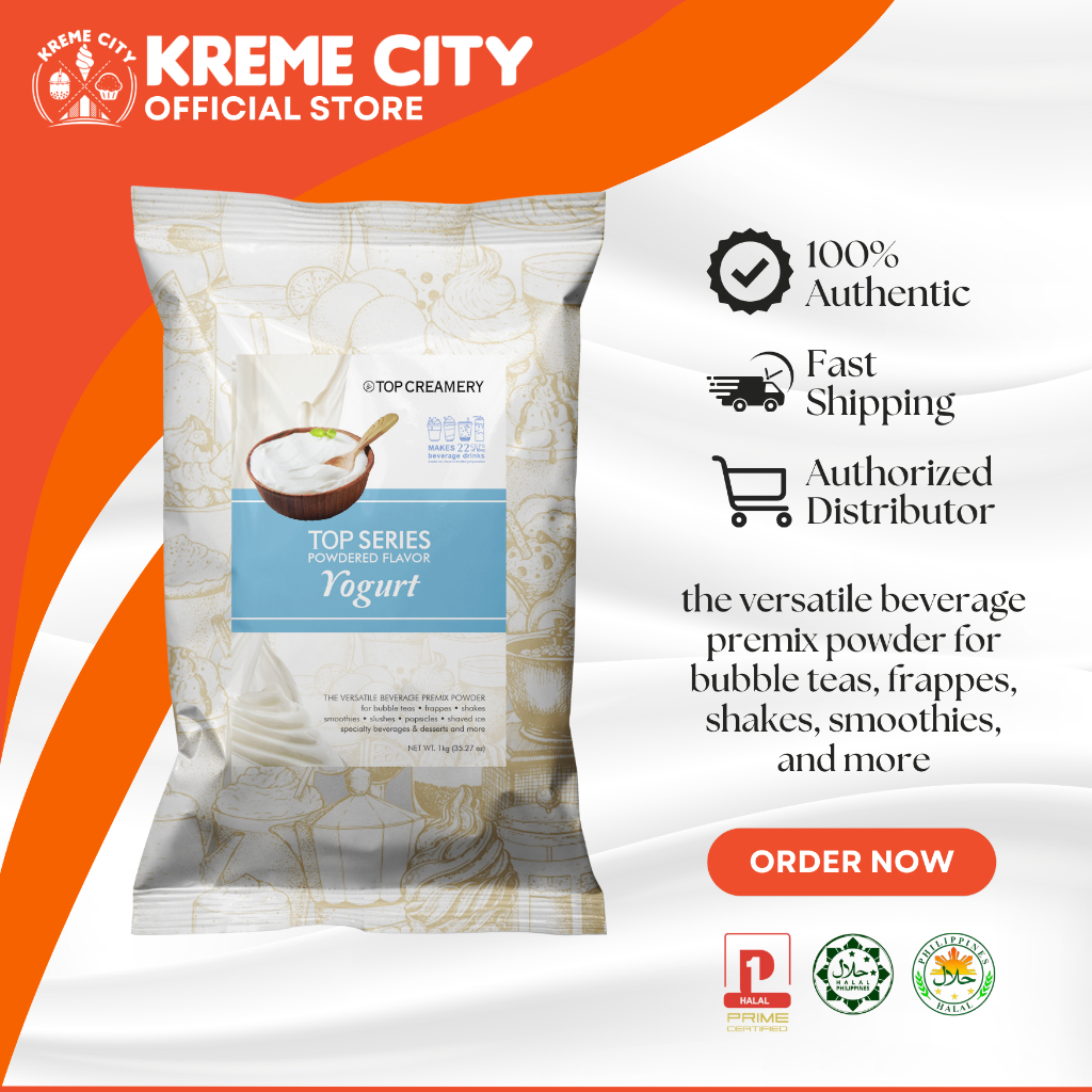 TOP Creamery Top Series Yogurt Powdered Flavor Beverage Premix 1kg ...