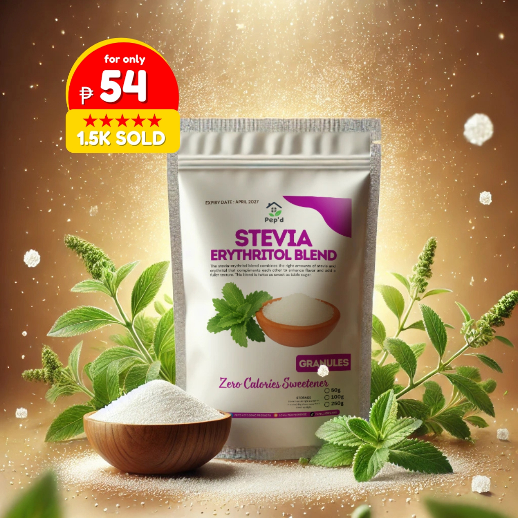 Stevia Erythritol Granulated - 50g/100g/200g | Shopee Philippines