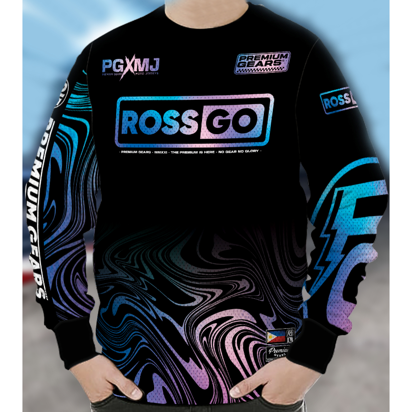 ROSS GO V1 Custom Riding Jersey By Premium Gears | Shopee Philippines