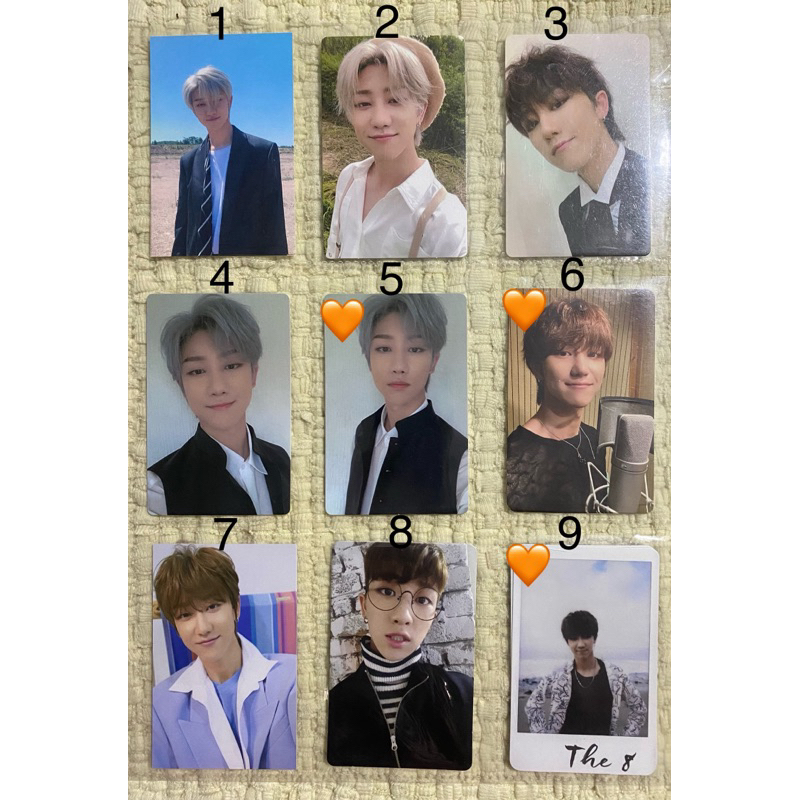 SEVENTEEN THE8 Official Photocards 1 | Shopee Philippines