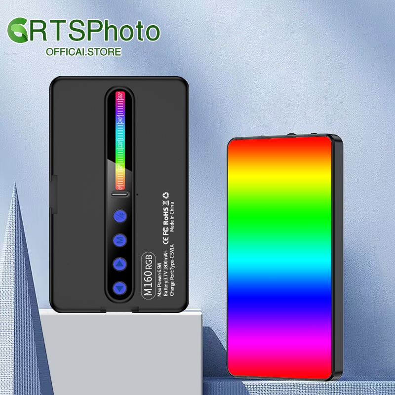 RGB Fill light Photography light Stuio light GRTS M160 RA>95 2700-6500K ...